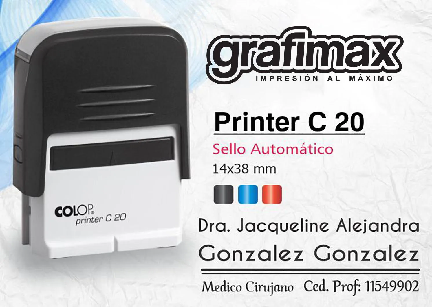Sello Printer 10
