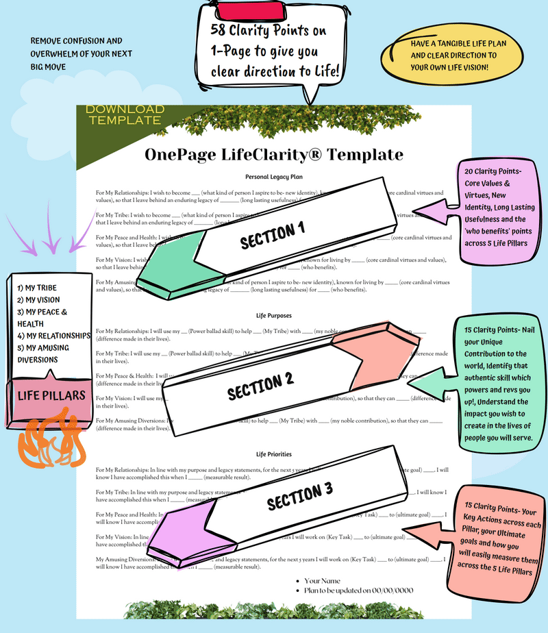 OnePage LifeClarity™