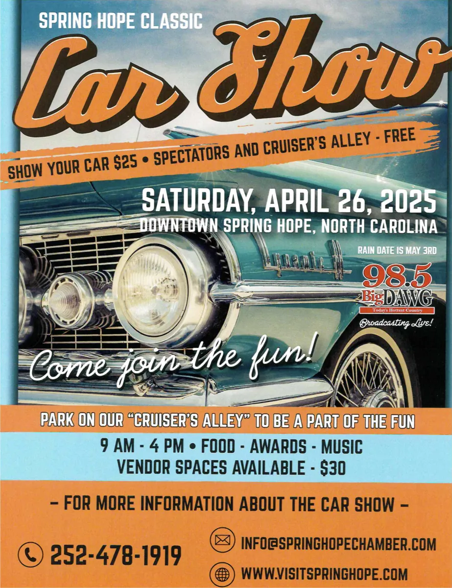 Spring Hope Classic Car Show 2025