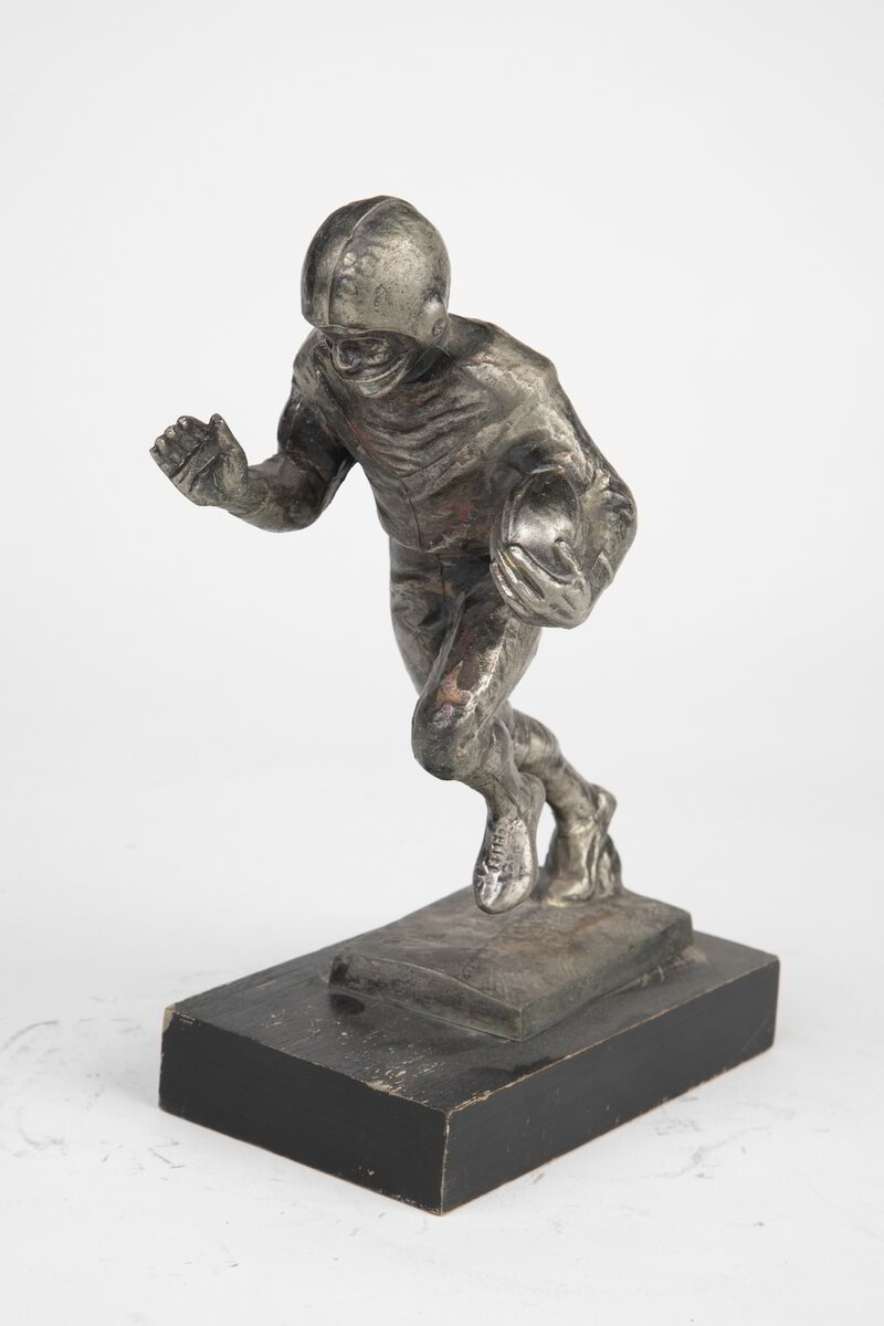 Vintage Football Trophy metal