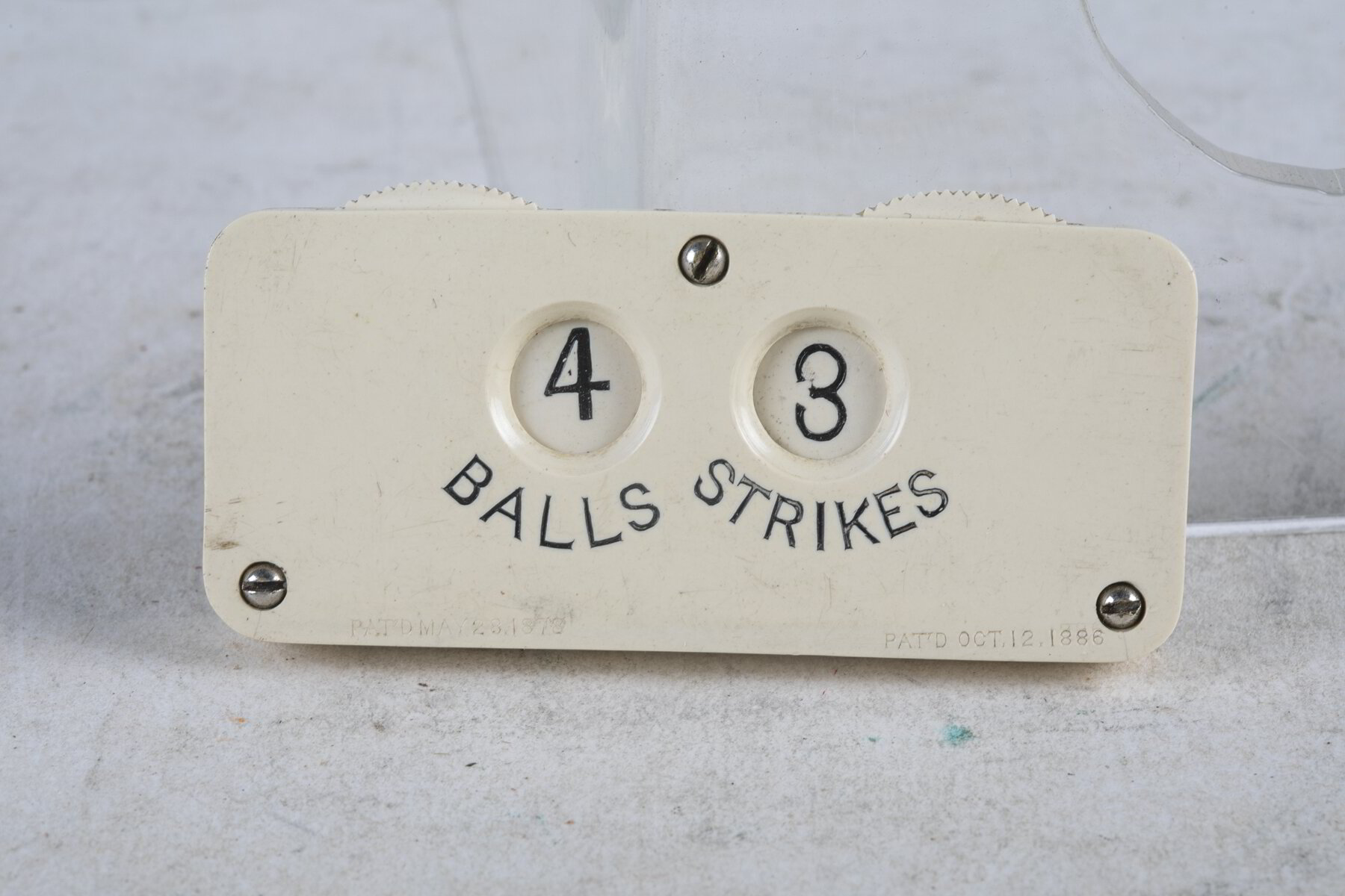 Spalding Baseball Counter vintage
