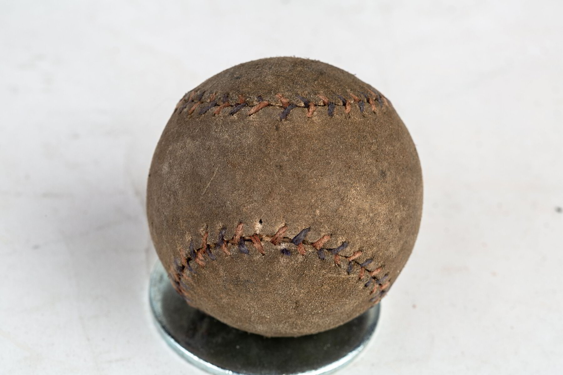 1900's red blue stitching Figure 8 Baseball vintage