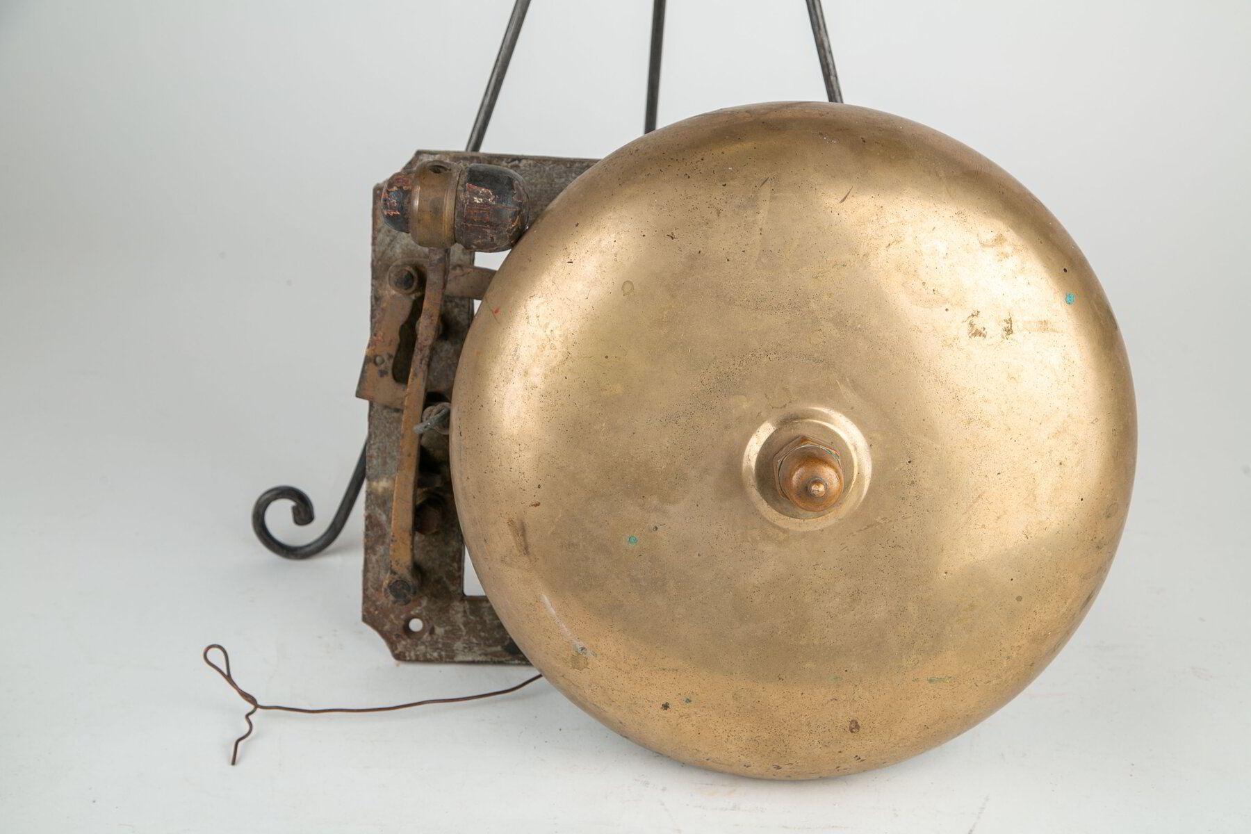 Boxing / firehouse, Bell brass 14" vintage, WORKS