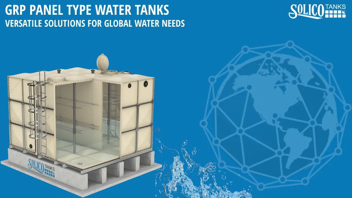 GRP Panel Type Water Tanks - Versatile Solutions for Global Water Needs