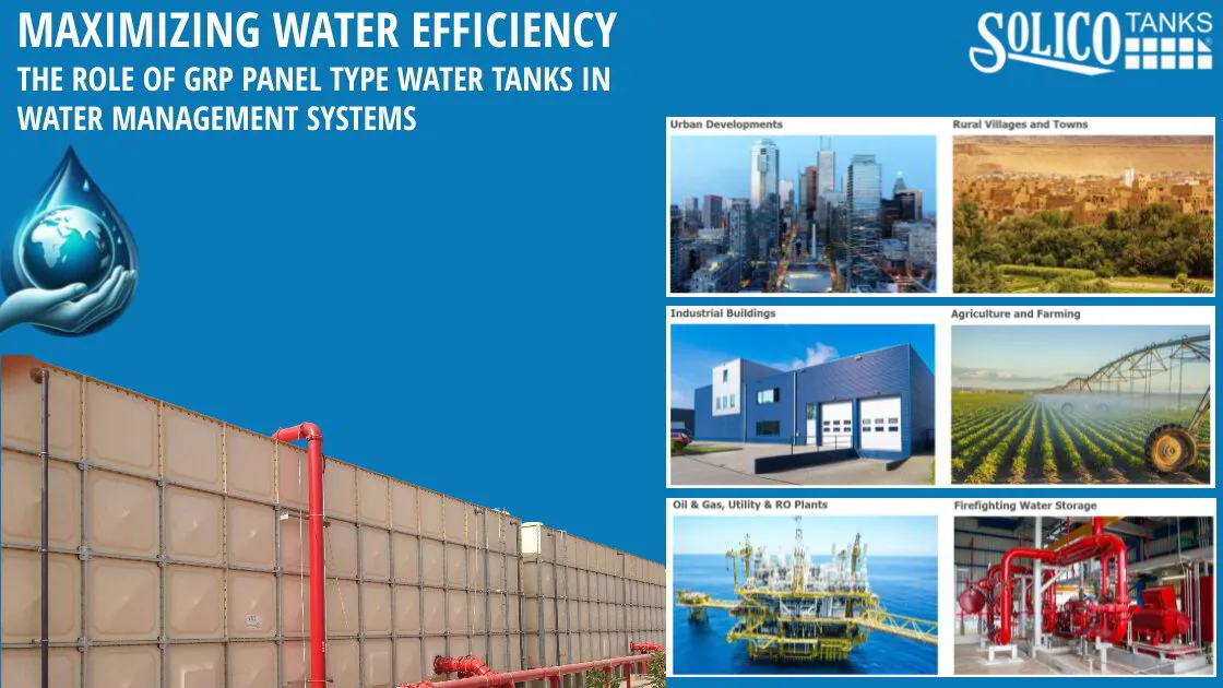 Maximizing Water Efficiency: The Role of GRP Panel Type Water Tanks in ...