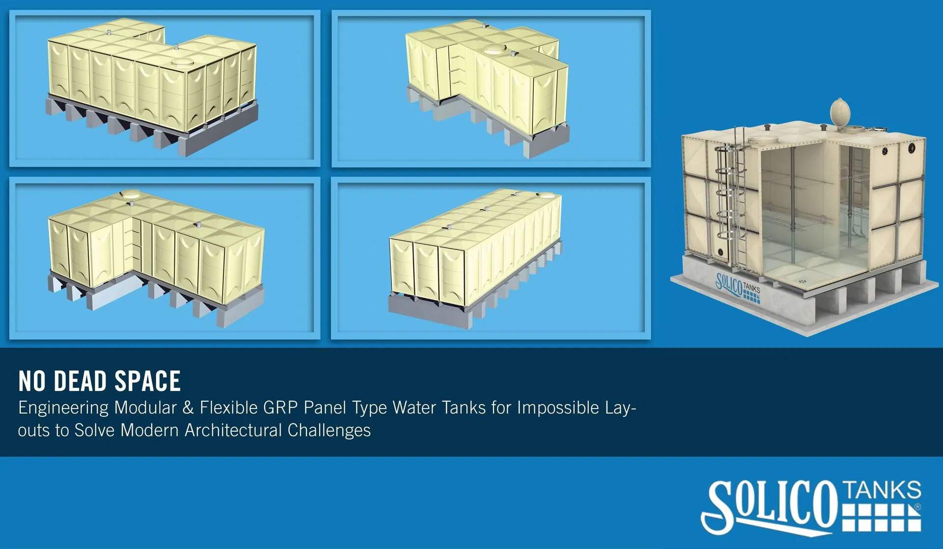 No Dead Space – Engineering Modular and Flexible GRP Panel Type Water ...
