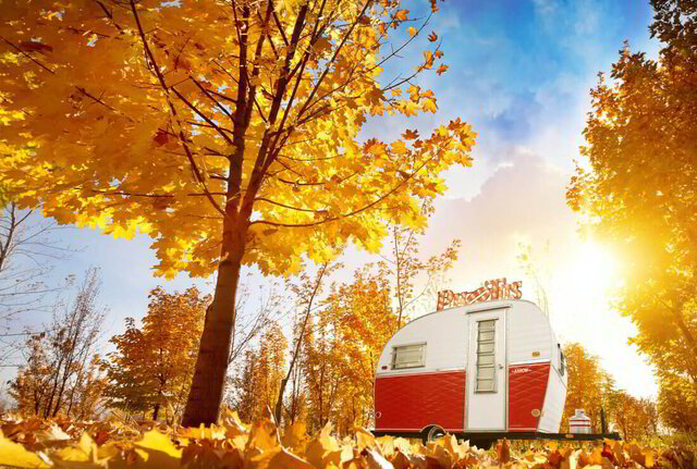 Indoor & outdoor photo booth rentals | Happy Camper | RBS Photo Booths