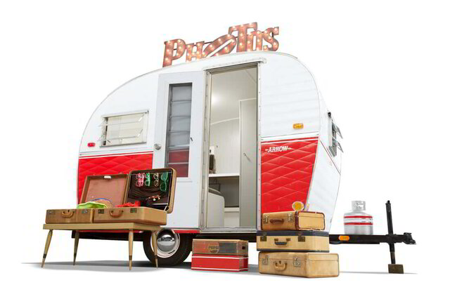 Indoor & outdoor photo booth rentals | Happy Camper | RBS Photo Booths