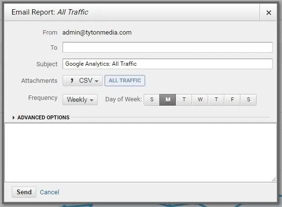 Google Analytics Email Reports Guide