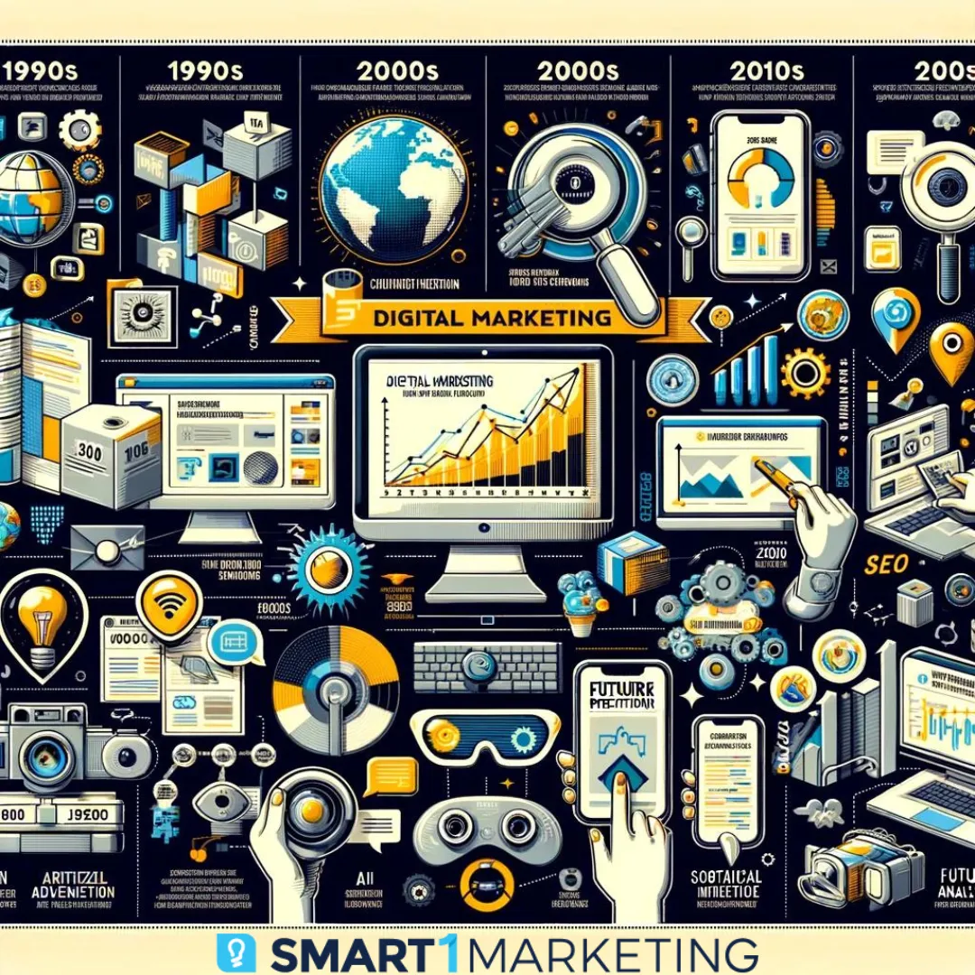 The Evolution of Digital Marketing: A Journey Through Time