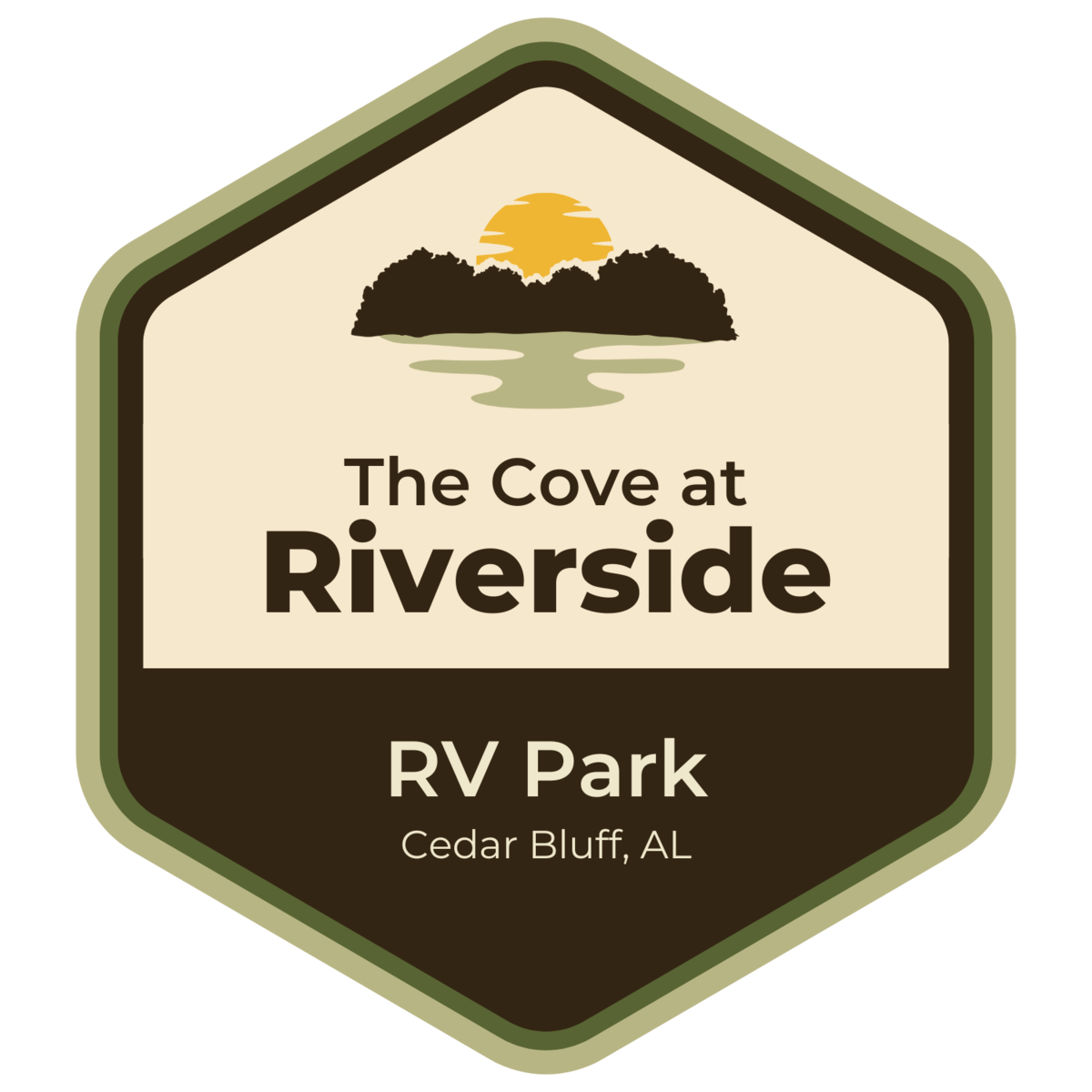 The Cove at Riverside RV Park in Cedar Bluff, AL