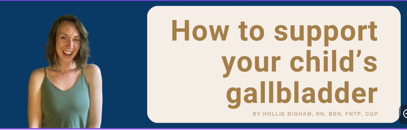 Gallbladder Support for Kids