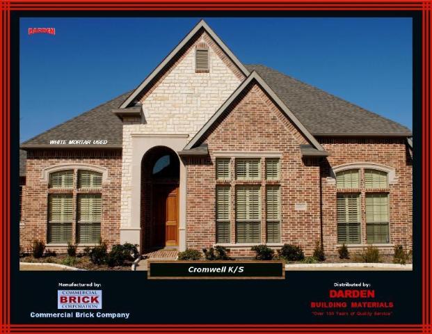 Brick Samples | Darden Building Materials| Waco,Tx
