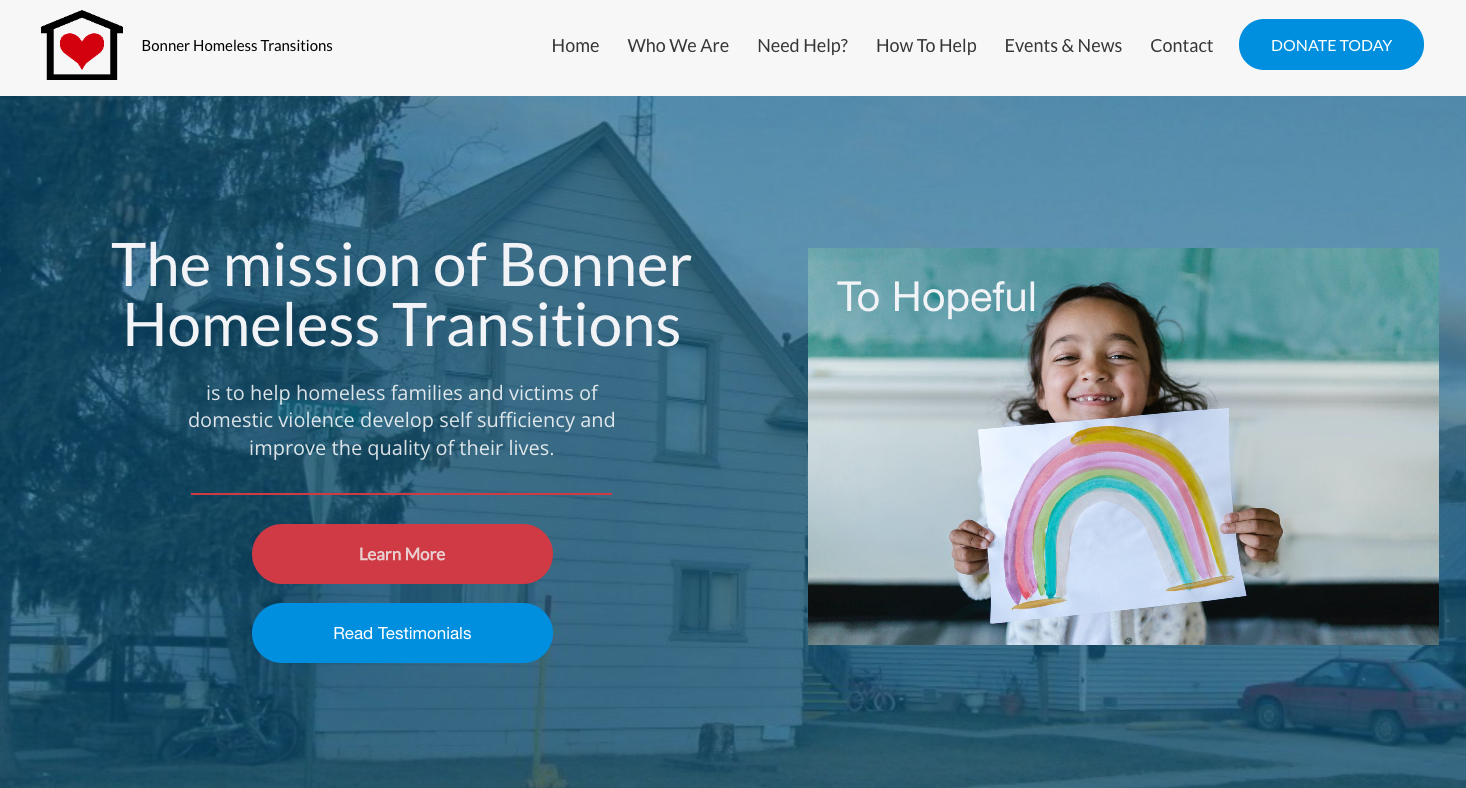 Bonner Homeless Transitions | Events and News