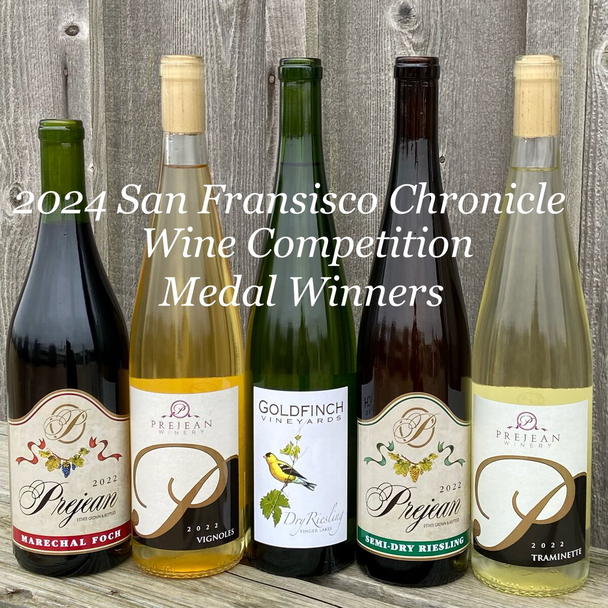 Prejean Winery Celebrates Five Award-Winning Wines