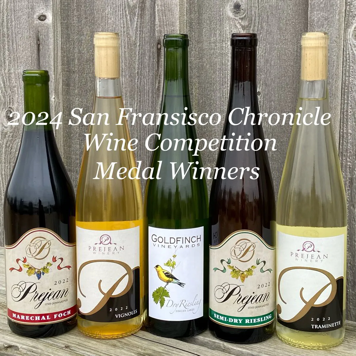 Prejean Winery Celebrates Five Award-Winning Wines