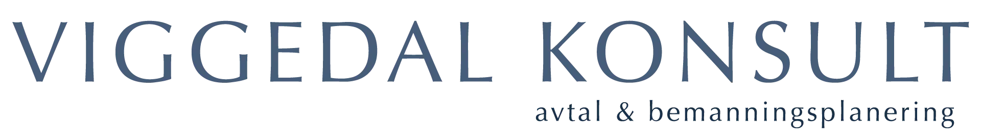 Viggedal Konsult erbjuder avtal & bemanningsplanering