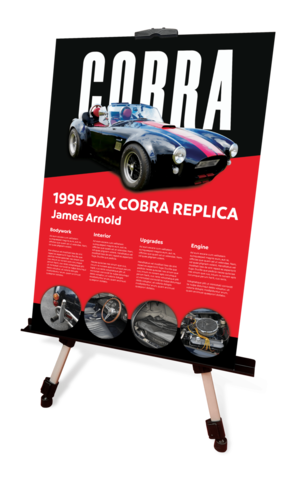 Car Show Boards | Seven Design Associates