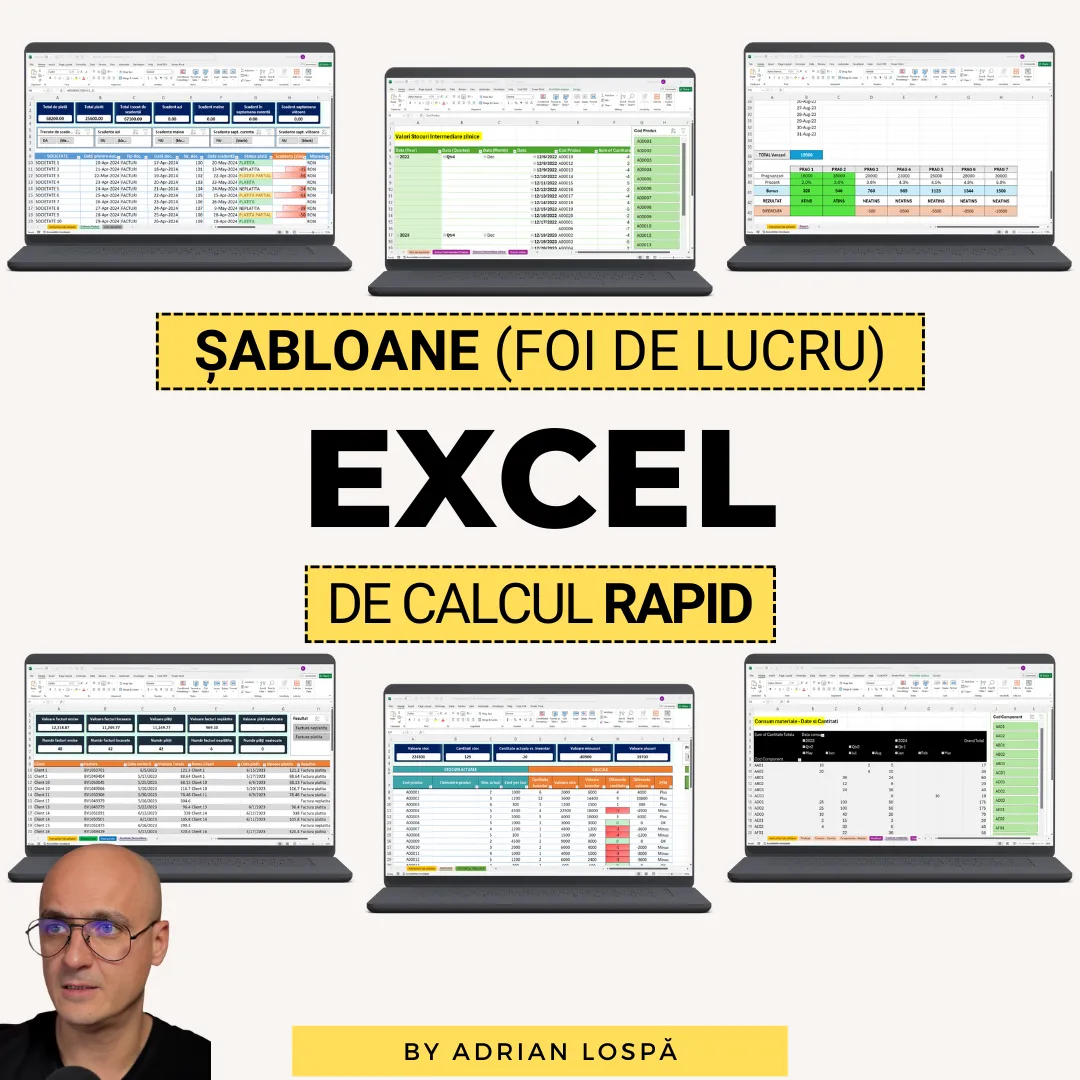 Sabloane Excel de calcul rapid
