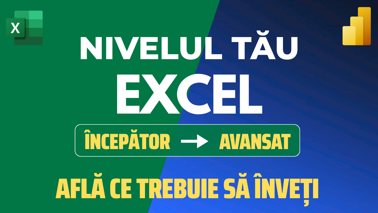De la Începător la Expert: Cum să-ți crești abilitățile în Excel pas cu pas