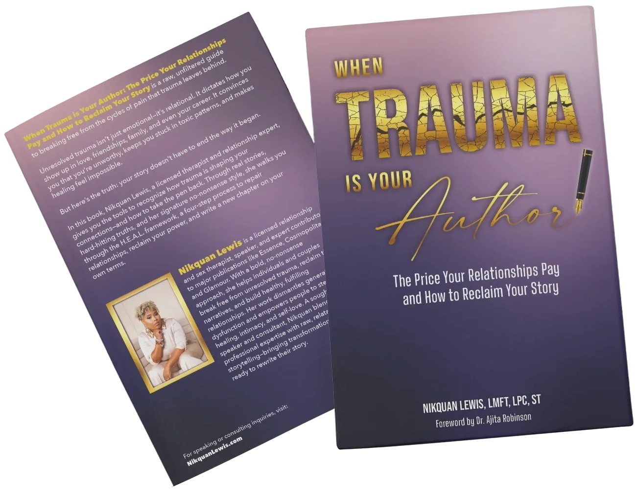 When Trauma Is Your Author Book | Paperback Edition