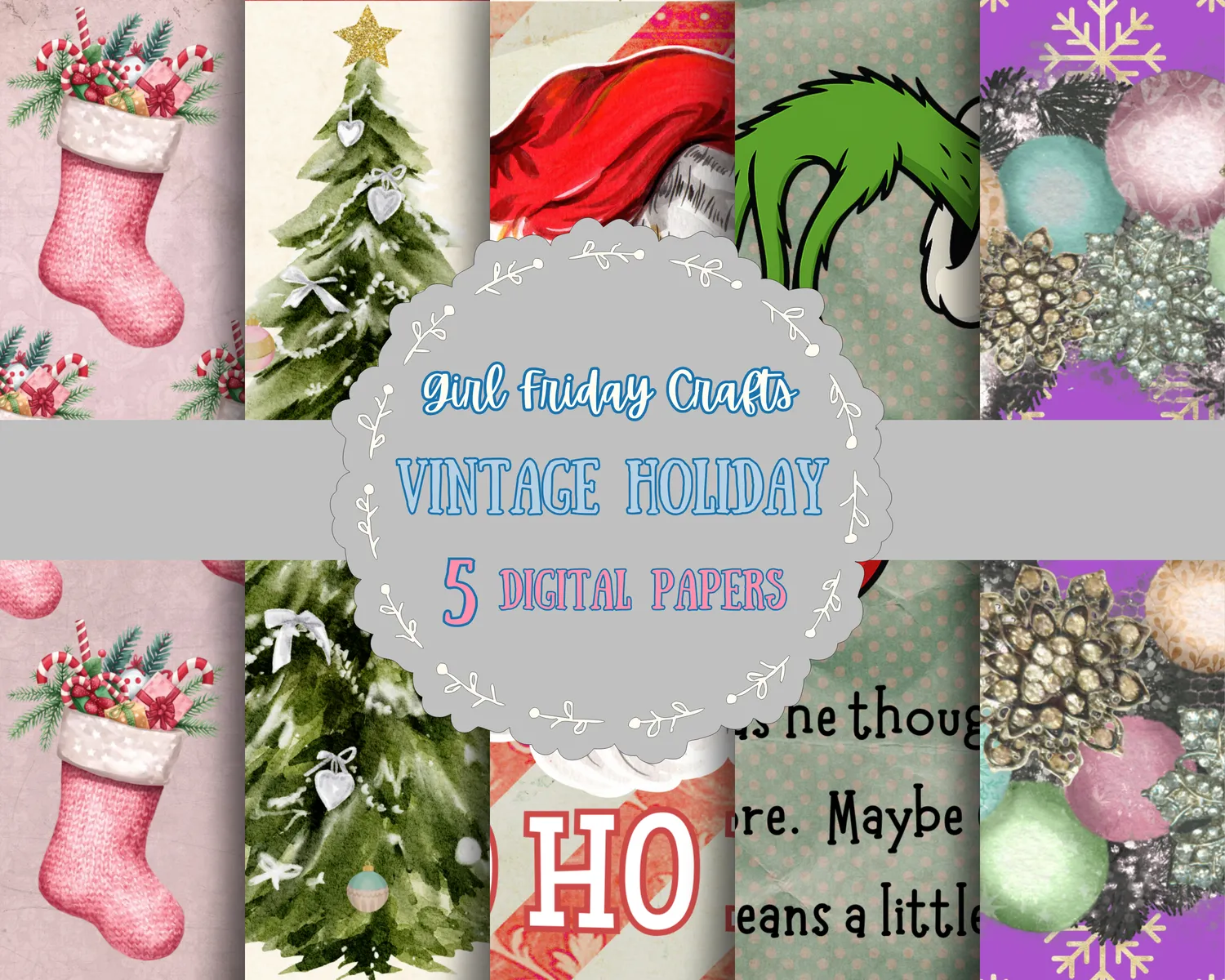Mini Holiday Paper Pack