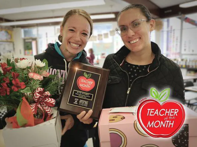 Teacher of the Month from 105.3 KMTX