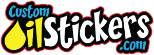 1000 High Quality Full Color Printed Custom Oil Change Stickers for $125