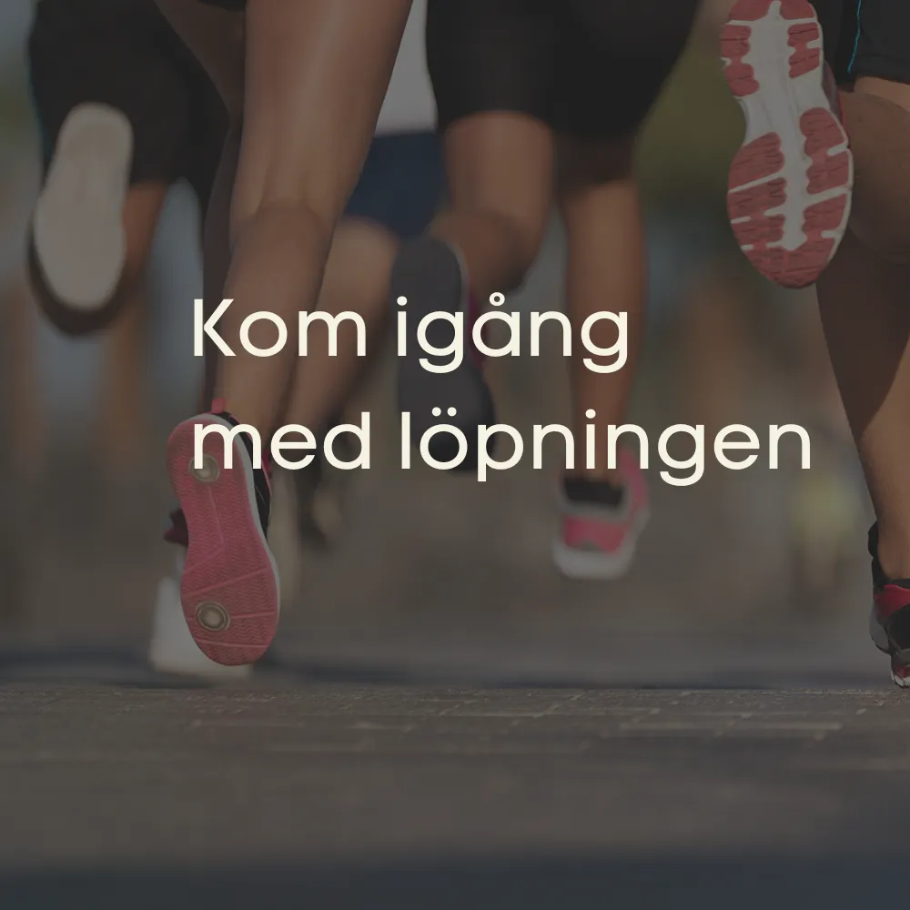 "Kom igång med löpning" 5v. start v.15 fredagar kl.10