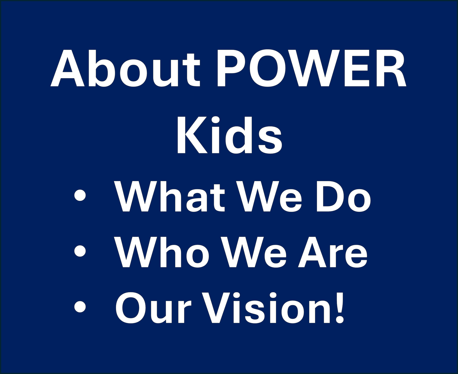 About POWER Kids modular education resources for teachers