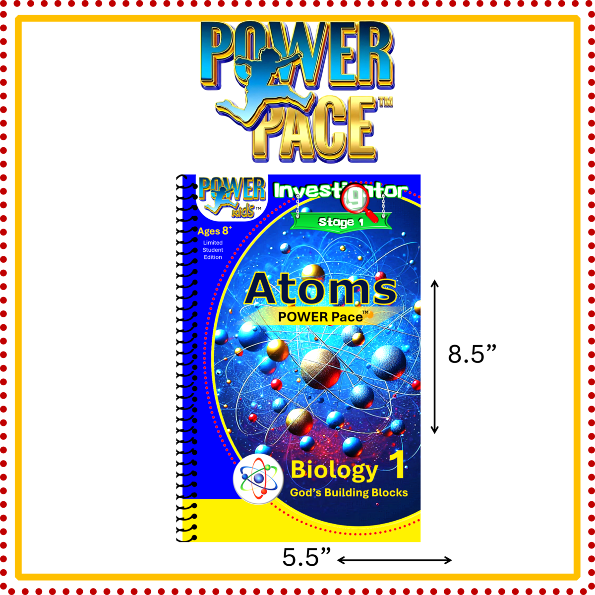 Stage 1 Biology 1 Atoms: God's Building Blocks Activity Book