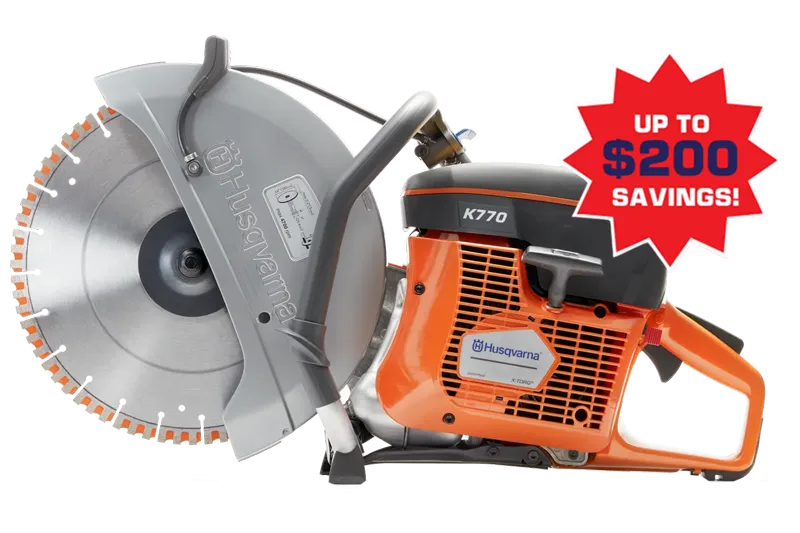 Husqvarna Hot Saw and Diamond Blade Combo Pricing Promotion | American ...