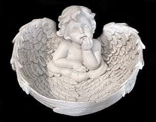 K37 : Angel in enfolding Wings