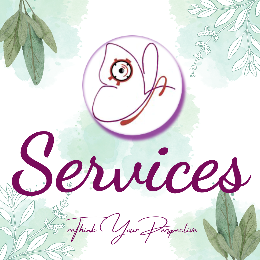 Services on offer from ReThink Your Perspective