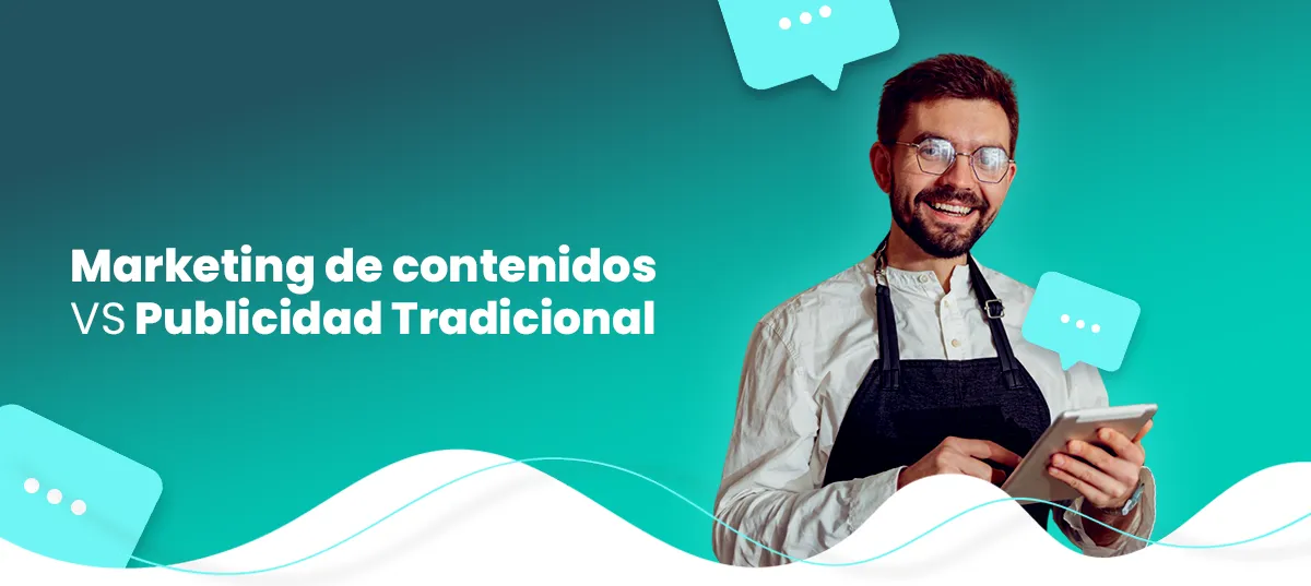 Marketing de contenidos vs . Publicidad Tradicional
