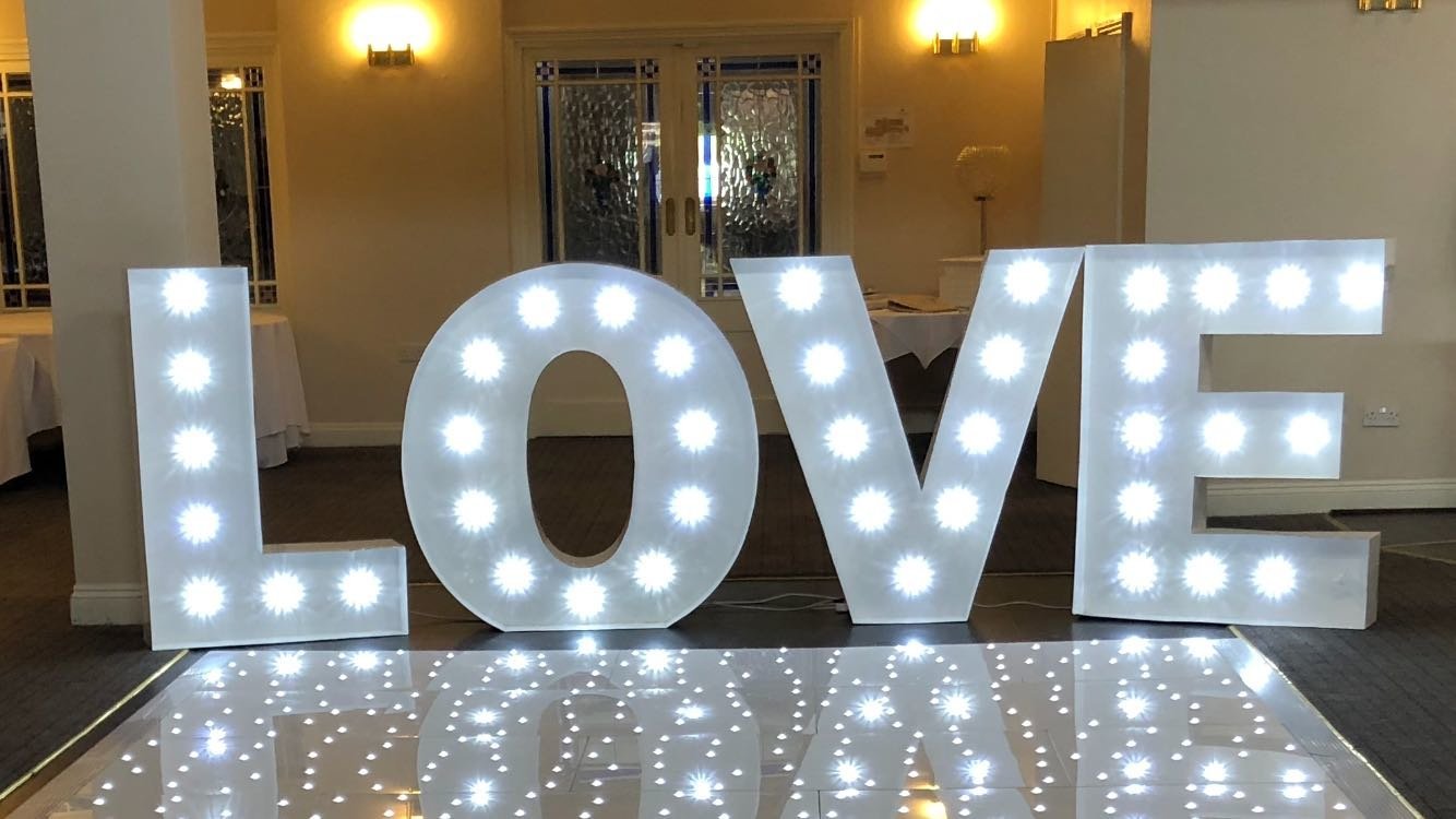 Light up LOVE Letters in Essex, London and Beyond