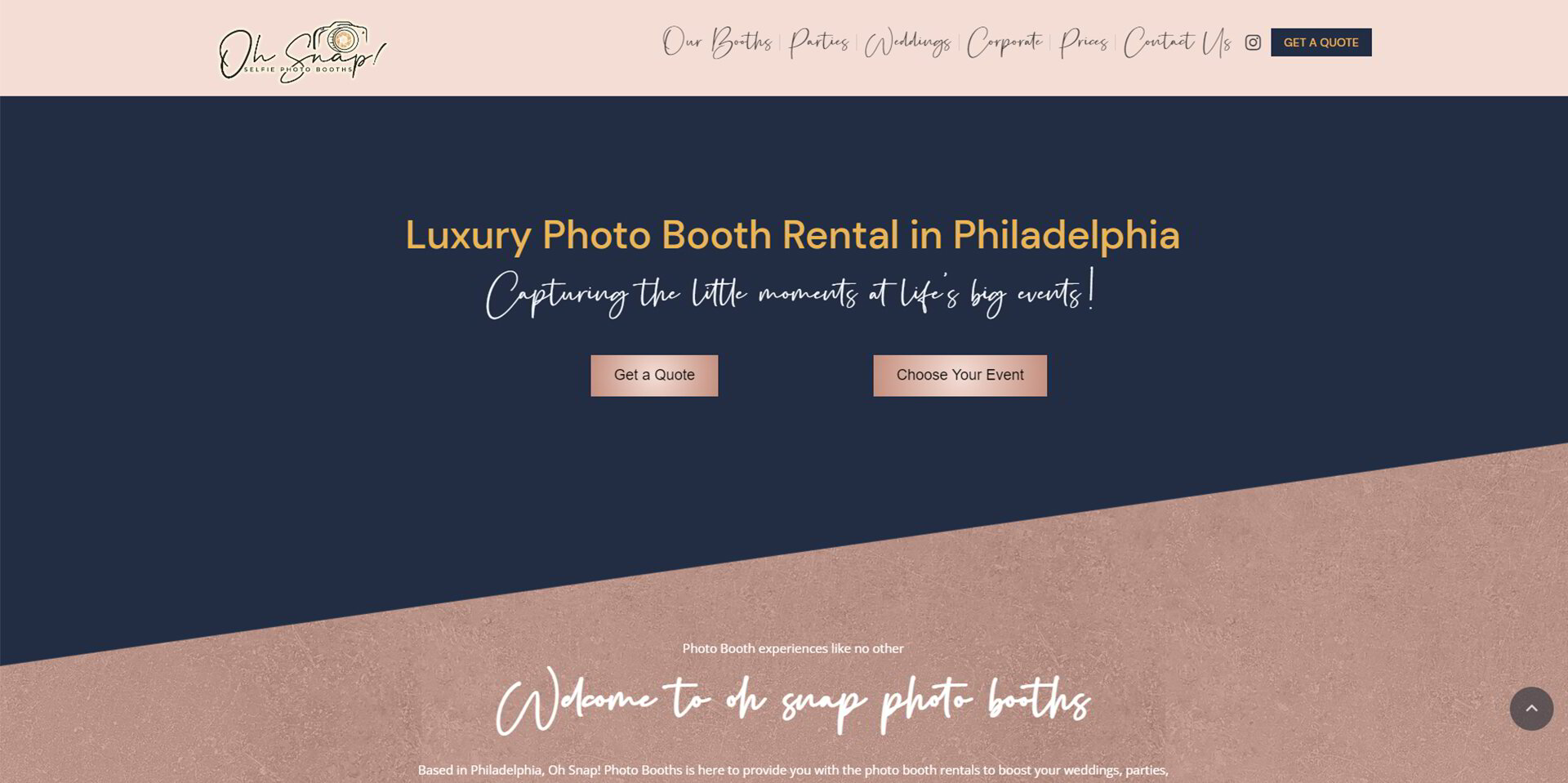 Oh Snap! Selfie Photo Booths