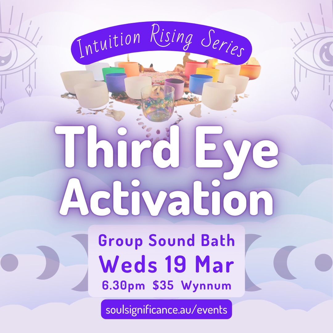 Third Eye Activation - Intuition Rising Series of Sound Baths
