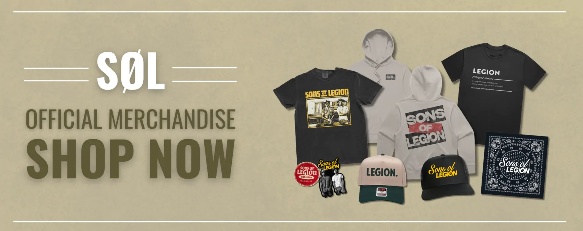 Sons of Legion Official Website
