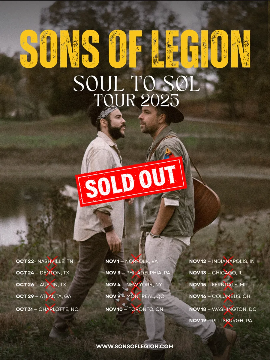 Sons of Legion Tour - The Soul to SØL World Tour 2026