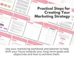 Strategic Marketing Workbook, Planner, and Guide for Business Growth
