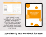 Outsourcing Workbook Fillable | Outsourcing Planner | Outsource Strategy