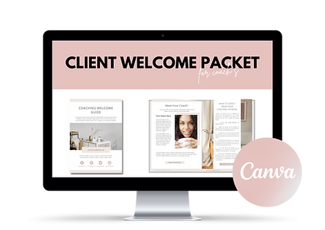 Client Welcome Pack Template for Coaches | The Women's Entrepreneurial ...
