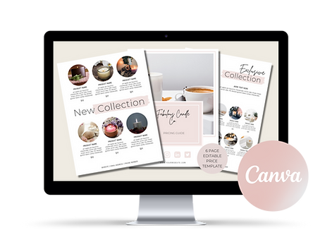 Pricing Guide Template - Wholesale Line Sheet | The Women's ...