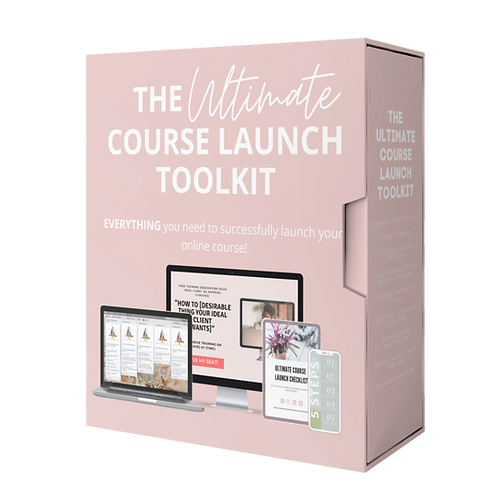 The Ultimate Course Launch Toolkit | Signature Course Planner | Course ...