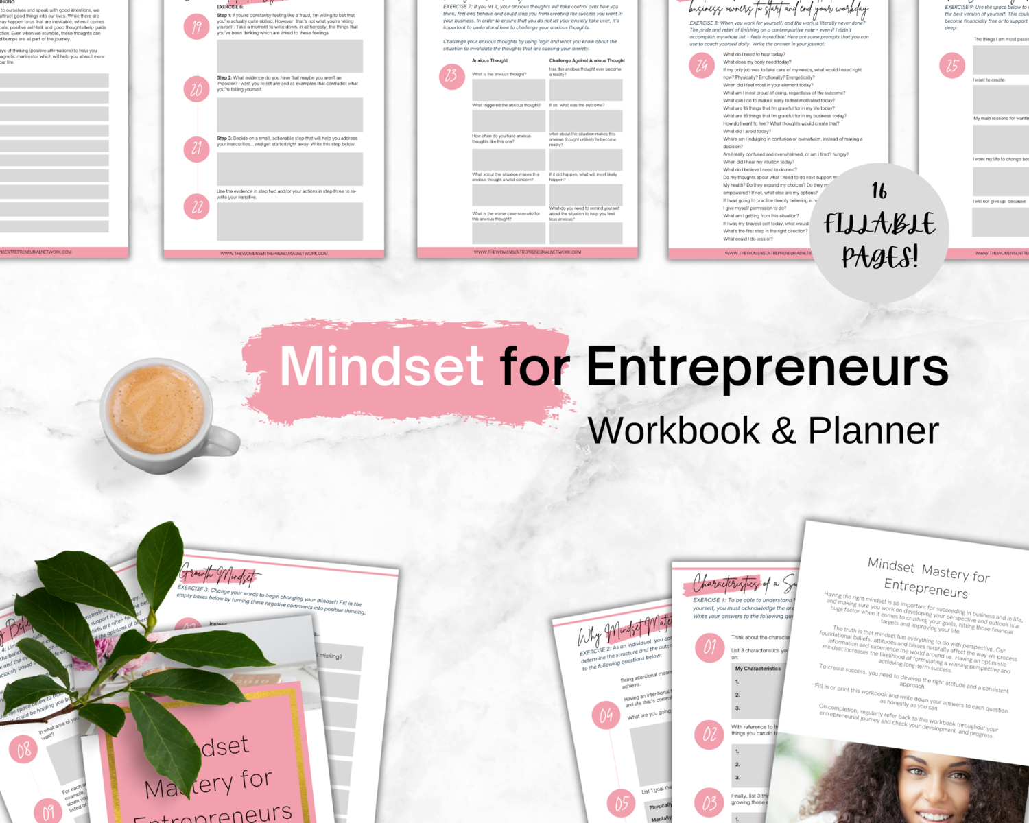 Mindset Mastery for Entrepreneurs: Workbook, Journal Prompts, and ...