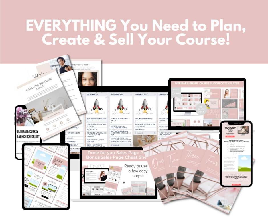 The Ultimate Course Launch Toolkit - Create a Course with Confidence ...