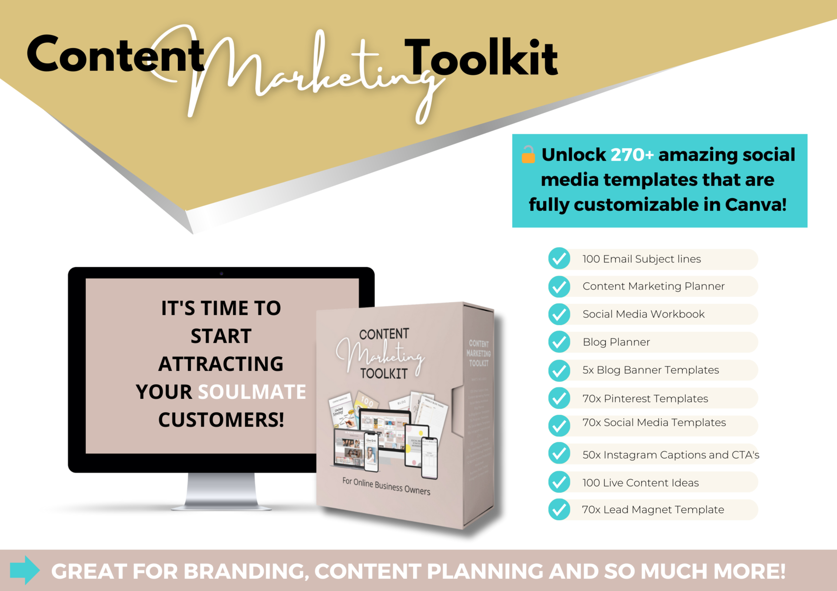 Content Marketing Toolkit - Get Ideas & Templates to Create Impactful ...