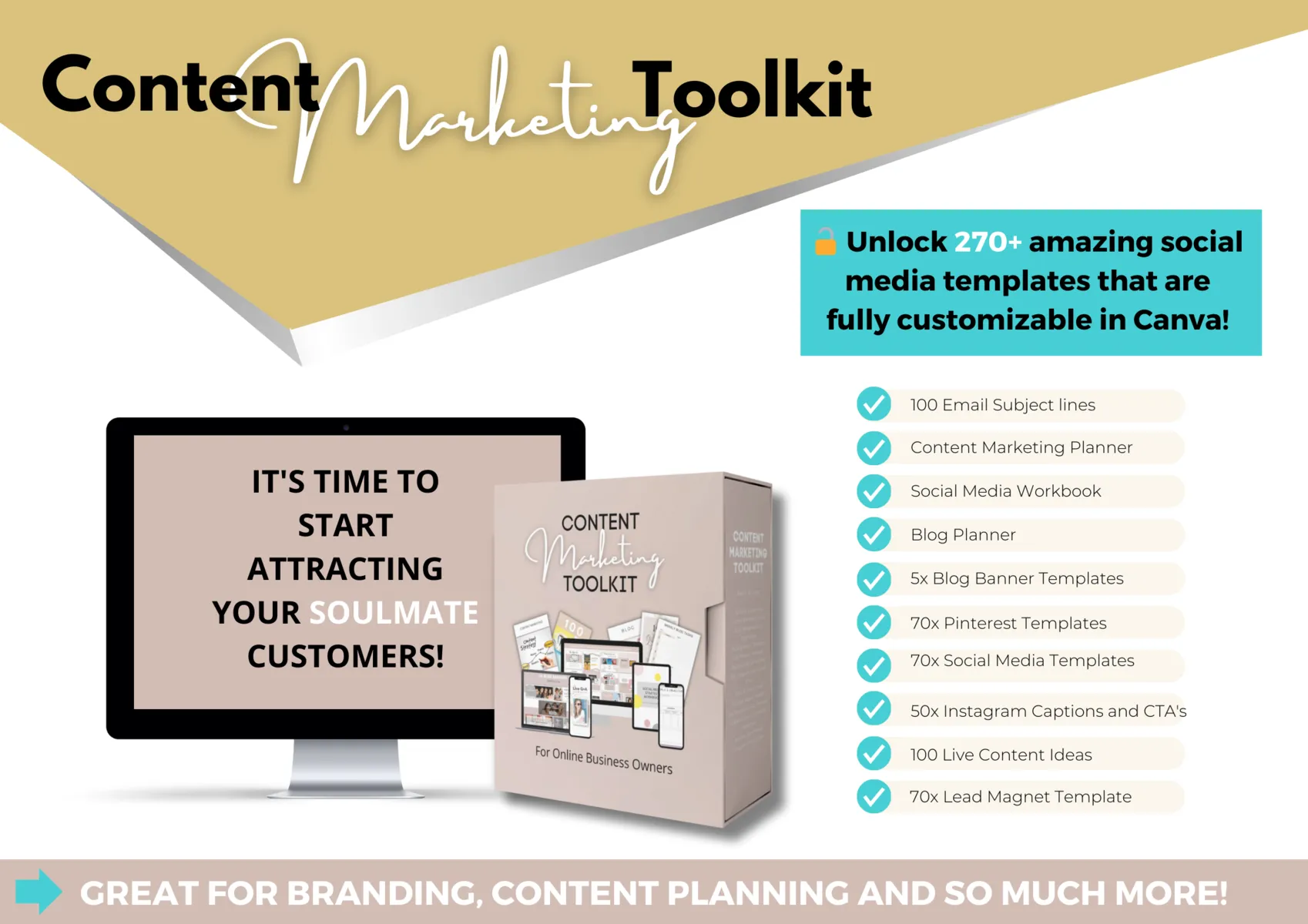 Content Marketing Toolkit - Get Ideas & Templates to Create Impactful ...