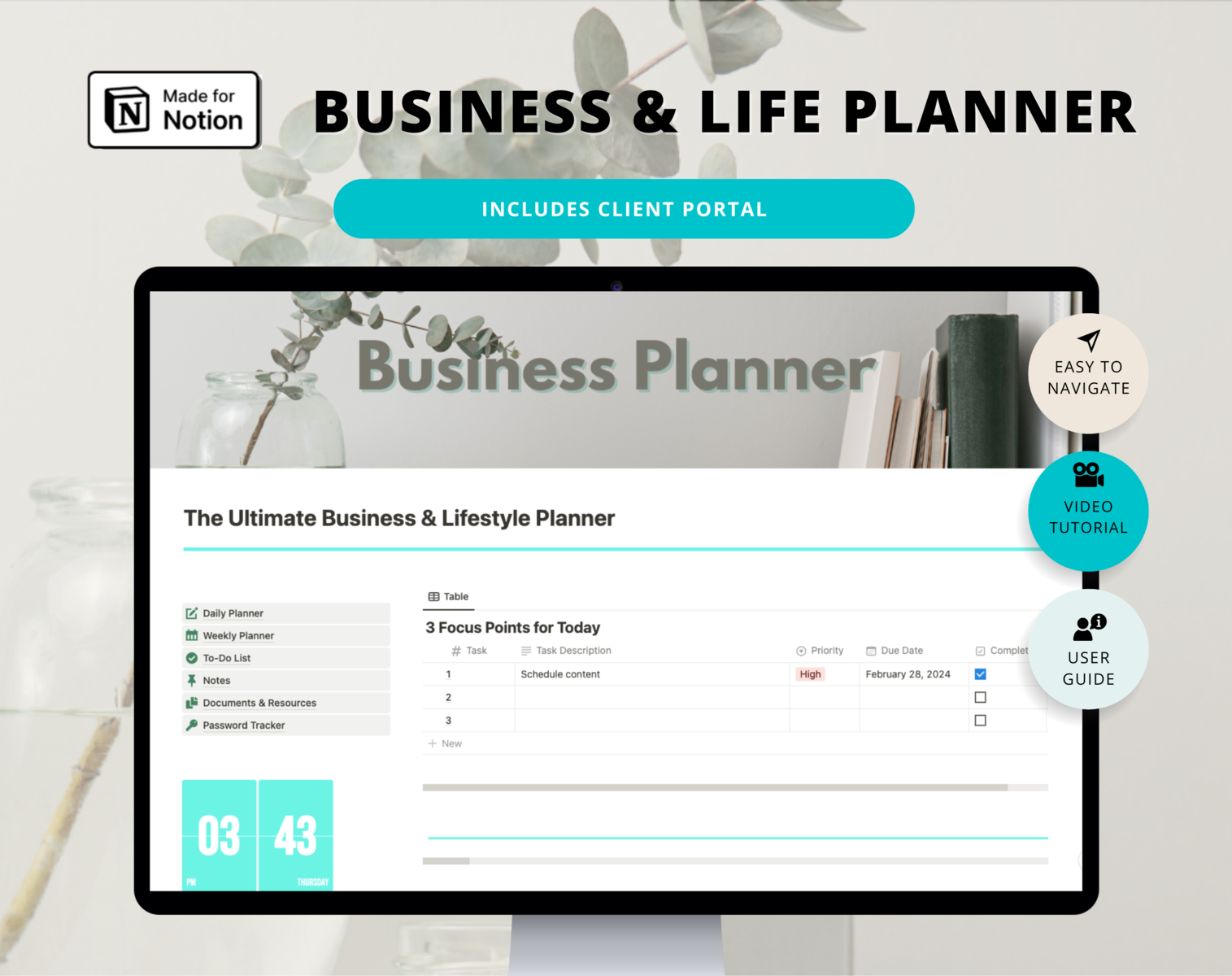 Ultimate Business and Life Planner